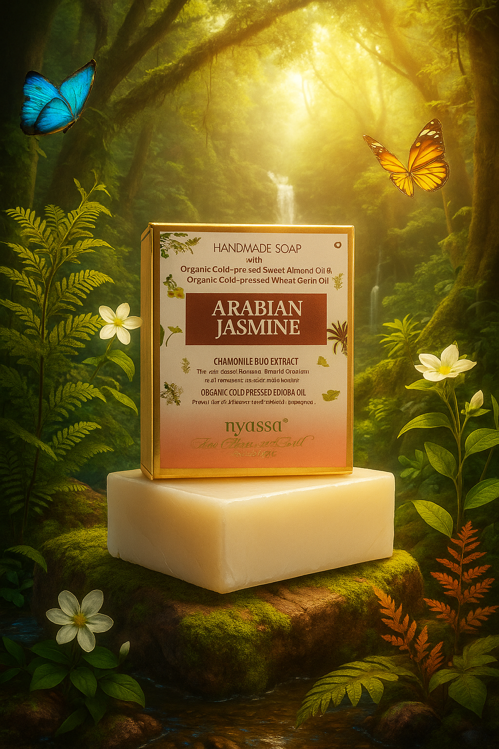 Arabian Jasmine Handmade Soap 150gm – Nyassa