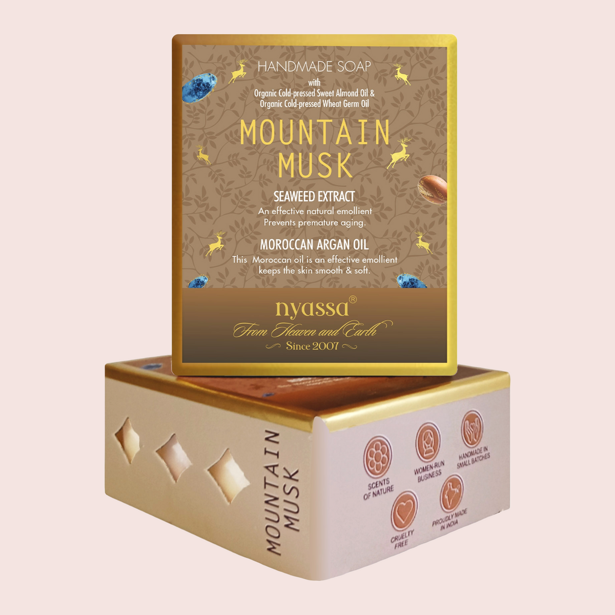 Mountain Musk Handmade Soap 150gm – Nyassa